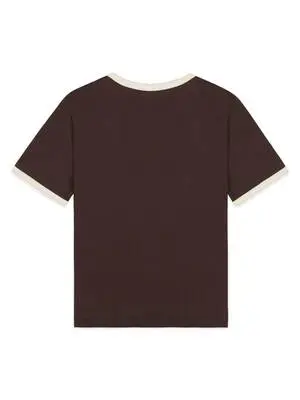 SPORTY & RICH Connecticut Logo-print Cotton T-shirt