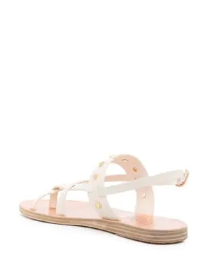 ANCIENT GREEK SANDALS Alethea Bee Leather Sandals - Neutrals