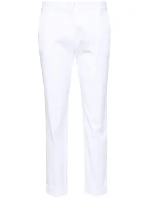 Etro Stretch-cotton Cropped Trousers