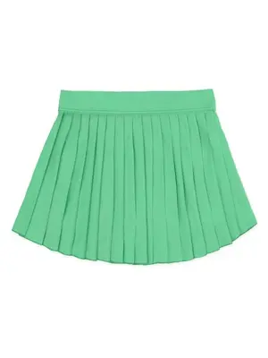 SPORTY & RICH Pleated Mini Skirt