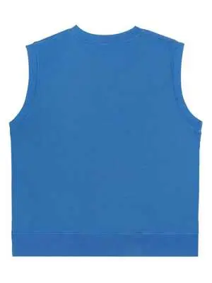 SPORTY & RICH Prince Sport Cotton Vest - Blue
