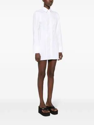 Alexander Wang Boned Mini Shirt Dress
