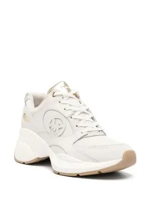 Michael Kors Zuma Leather Sneakers - White