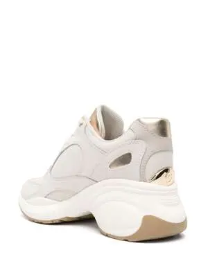 Michael Kors Zuma Leather Sneakers - White