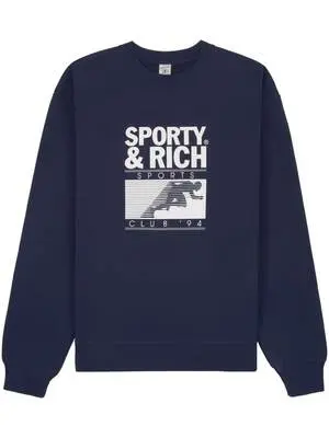 SPORTY & RICH Motion Club Sweatshirt