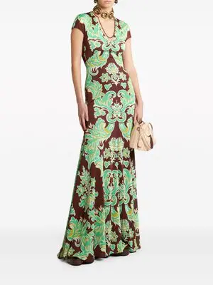 Etro Graphic-print Jersey Dress