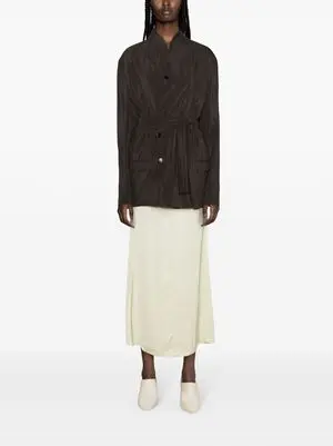 Fabiana Filippi Drawstring-waist Maxi Skirt