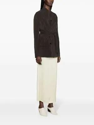 Fabiana Filippi Drawstring-waist Maxi Skirt