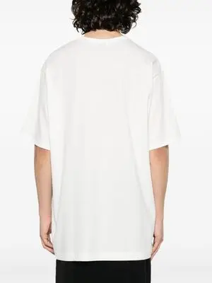 Yohji Yamamoto Crew-neck Cotton T-shirt