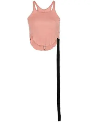 Rick Owens Cropped Tank Top - Pink