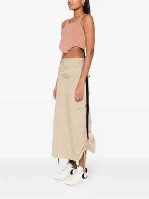 Rick Owens Cropped Tank Top - Pink