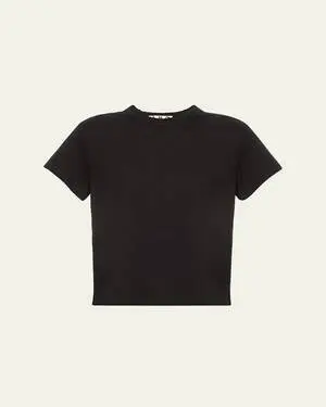 AMO Love Crewneck Tee - Black