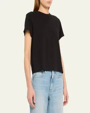 AMO Love Crewneck Tee - Black