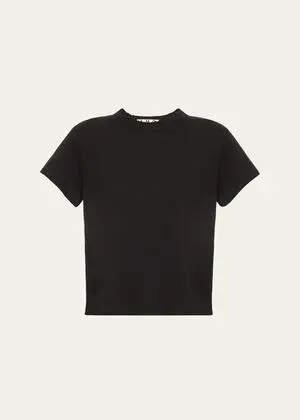 AMO Love Crewneck Tee - Black