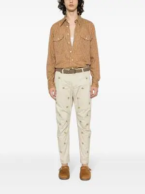 Dsquared2 Embroidered Fruits Chino Pants