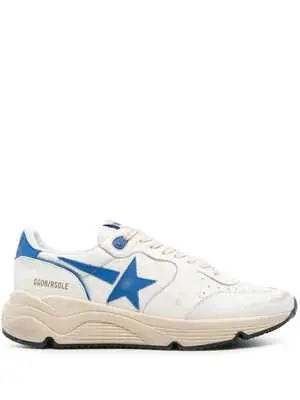 GOLDEN GOOSE Running Leather Sneakers - White