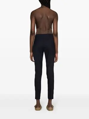 Fabiana Filippi Tapered Merino-blend Trousers - Blue