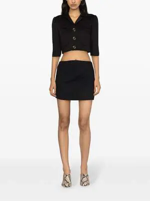 PATOU Single-breasted Cropped Blazer