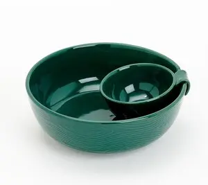 TEMP-TATIONS Special Edition Woodland 2-qt Chip & Dip Bowl - One-color