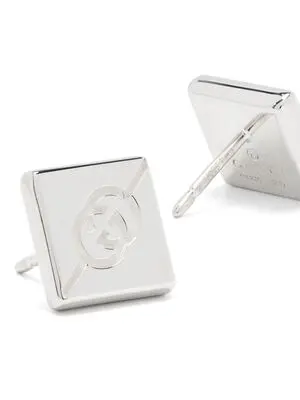 Gucci Interlocking G Stud Earrings