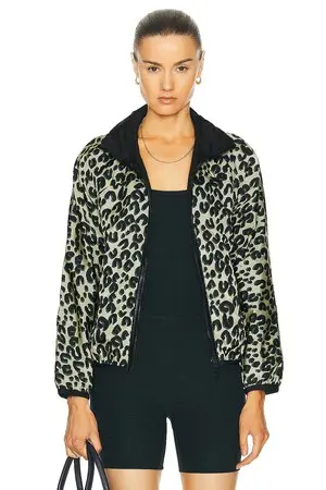 LOUIS VUITTON Leopard Nylon Jacket