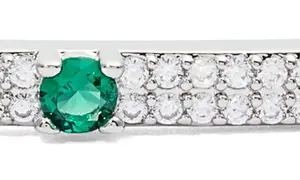 SHYMI Pavé Cubic Zirconia Bangle Bracelet
