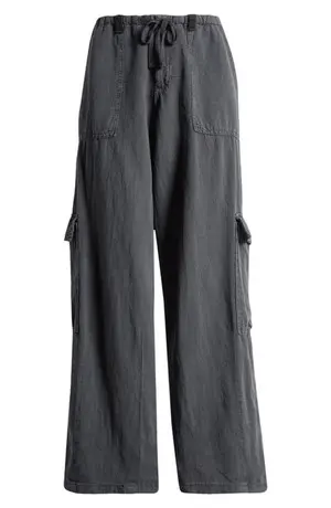 BDG URBAN OUTFITTERS Cotton And Linen Cargo Pants