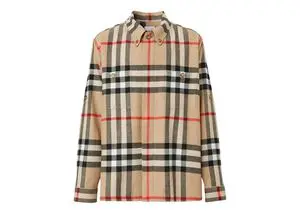 Burberry House Check Wool Cotton Shirt