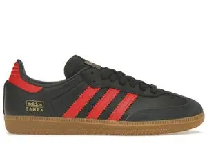 Adidas Samba Og Sneakers - Carbon/better Scarelet Red/gum