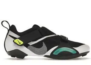 Nike Superrep Cycle Sneaker - Black/clear Emerald/total Orange