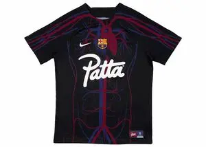 PATTA X Barcelona Fc Pre-match Jersey - Black/white