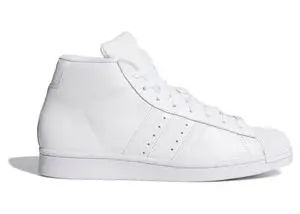 Adidas Pro Model High-top Sneakers - Cloud White