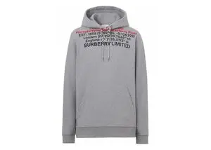 Burberry Horseferry Location Print Hoodie