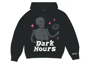 BROKEN PLANET Dark Hours Vol. 2 Hoodie - Soot Black