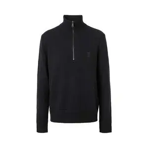 Burberry Embroidered Logo Cashmere Jumper