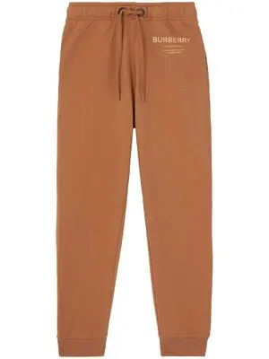 Burberry Horseferry Print Cotton Sweatpants