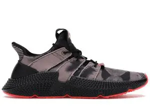 Adidas Prophere Bleached Black Sneakers - Core Black/solar Red