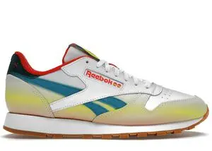 REEBOK Classic Leather Wake And Bake Sneakers - Footwear White/vivid Orange/hero Yellow