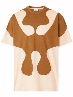 Burberry Abstract Print T-shirt