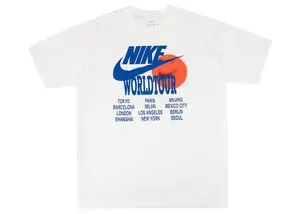 Nike Sportswear World Tour Tee Shirt - White