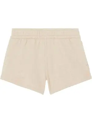 Burberry Logo Embroidered Shorts