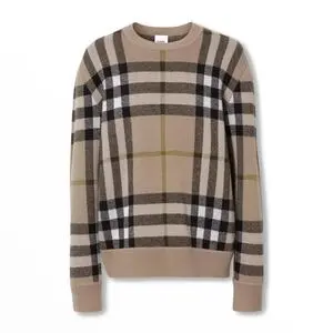 Burberry Cashmere Jacquard Sweater