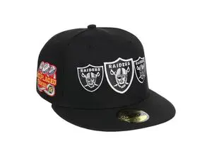 New Era Shop Box Logo 59fifty Fitted Cap - Black/gray