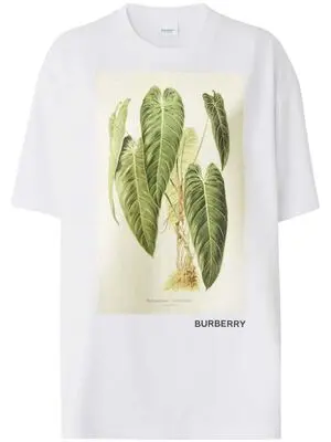 Burberry Botanical Sketch T-shirt - White