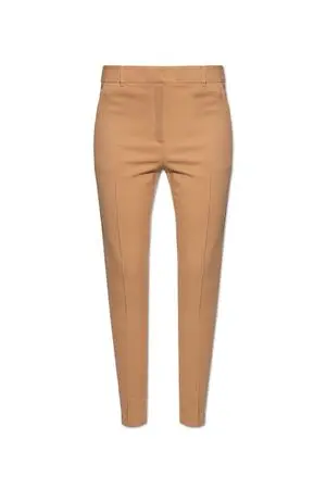 Burberry Fitted Wool Trousers