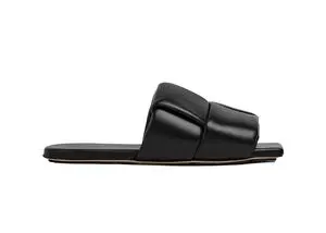 Bottega Veneta Flat Leather Sandal
