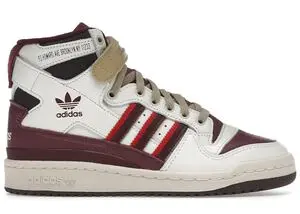 Adidas Forum Hi-top Sneakers - Off White/shadow Red/beige Tone