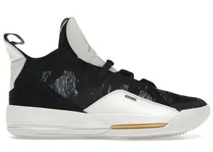 JORDAN Xxxiii Camo Athletic Sneakers - Black/metallic Gold/white
