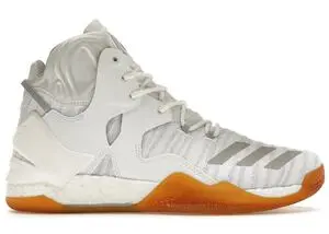 Adidas D Rose 7 Primeknit Sneakers - White/white/gum