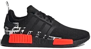 Adidas Nmd R1 Label Pack Sneakers - Core Black/solar Red